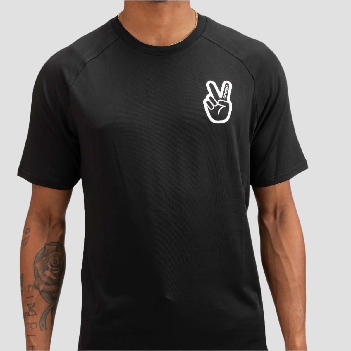 DEUCE LIGHTWEIGHT PERFORMANCE SHIRT | Black – Deuce Brand Australia