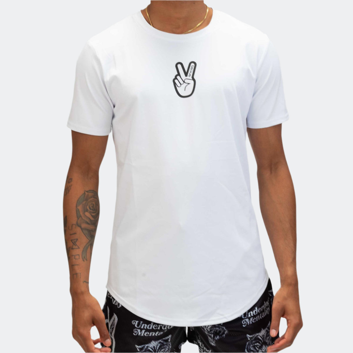 DEUCE ATHLETIC SHIRT | White – Deuce Brand Australia