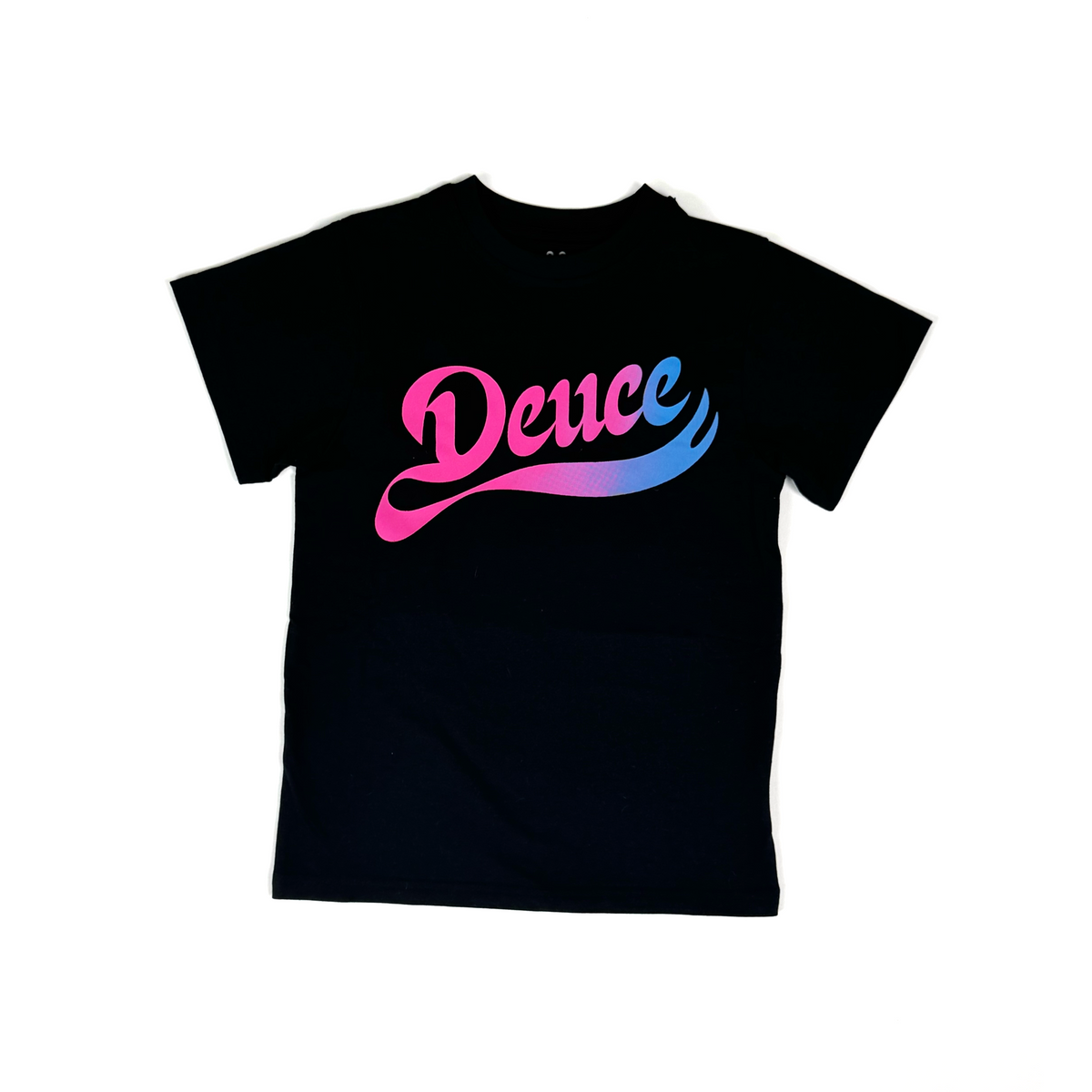 DEUCE KIDS CURSIVE TEE | Miami Vice Black – Deuce Brand Australia