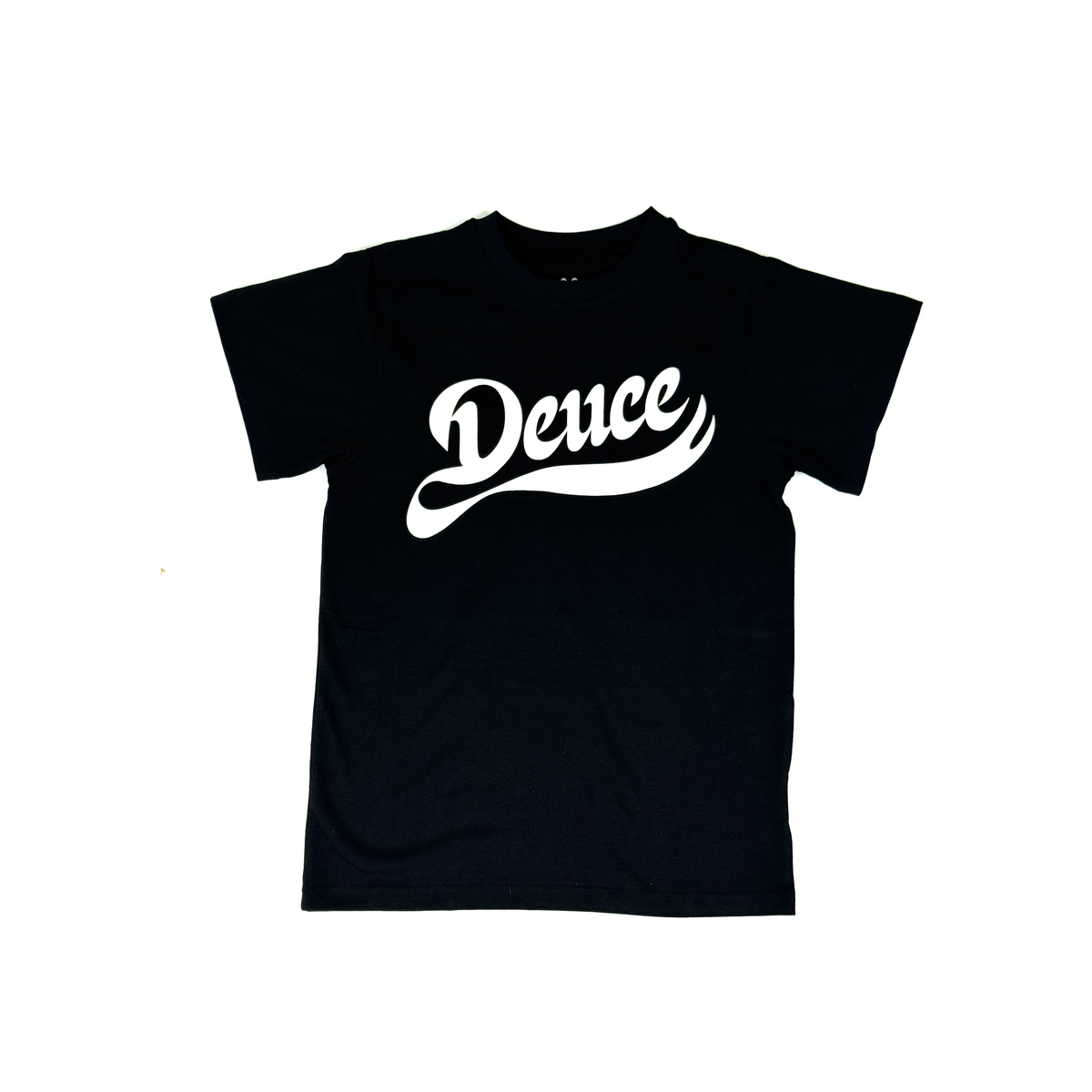 DEUCE KIDS CURSIVE TEE | Black / White – Deuce Brand Australia